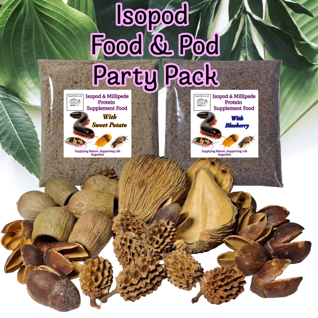 Isopod Food & Pod Party Pack – Bugznbits