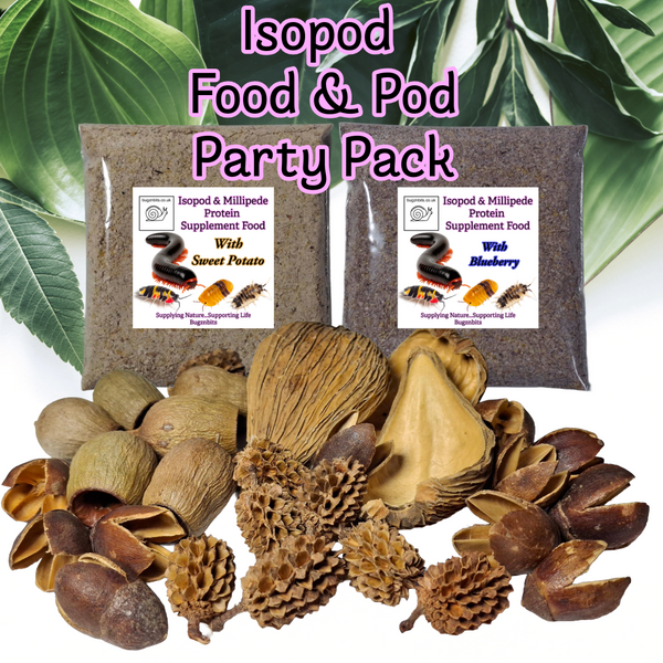 Isopod Food & Pod Party Pack – Bugznbits